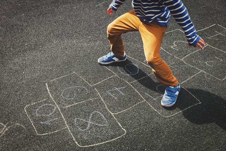 Traditional Children's Games: Hopscotch - Topics Mag